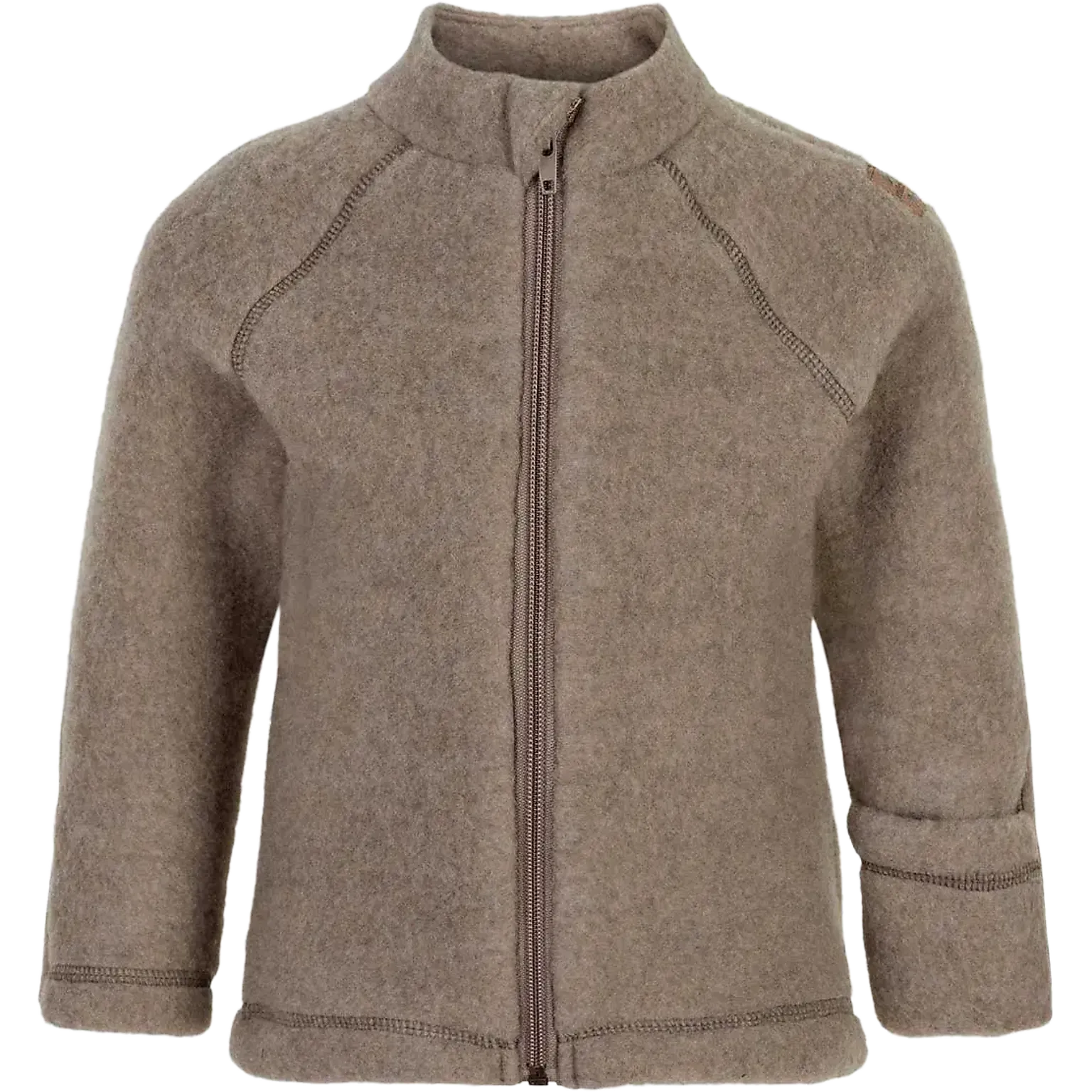 Wool Baby Jacket børnetrøje - Melange Denver