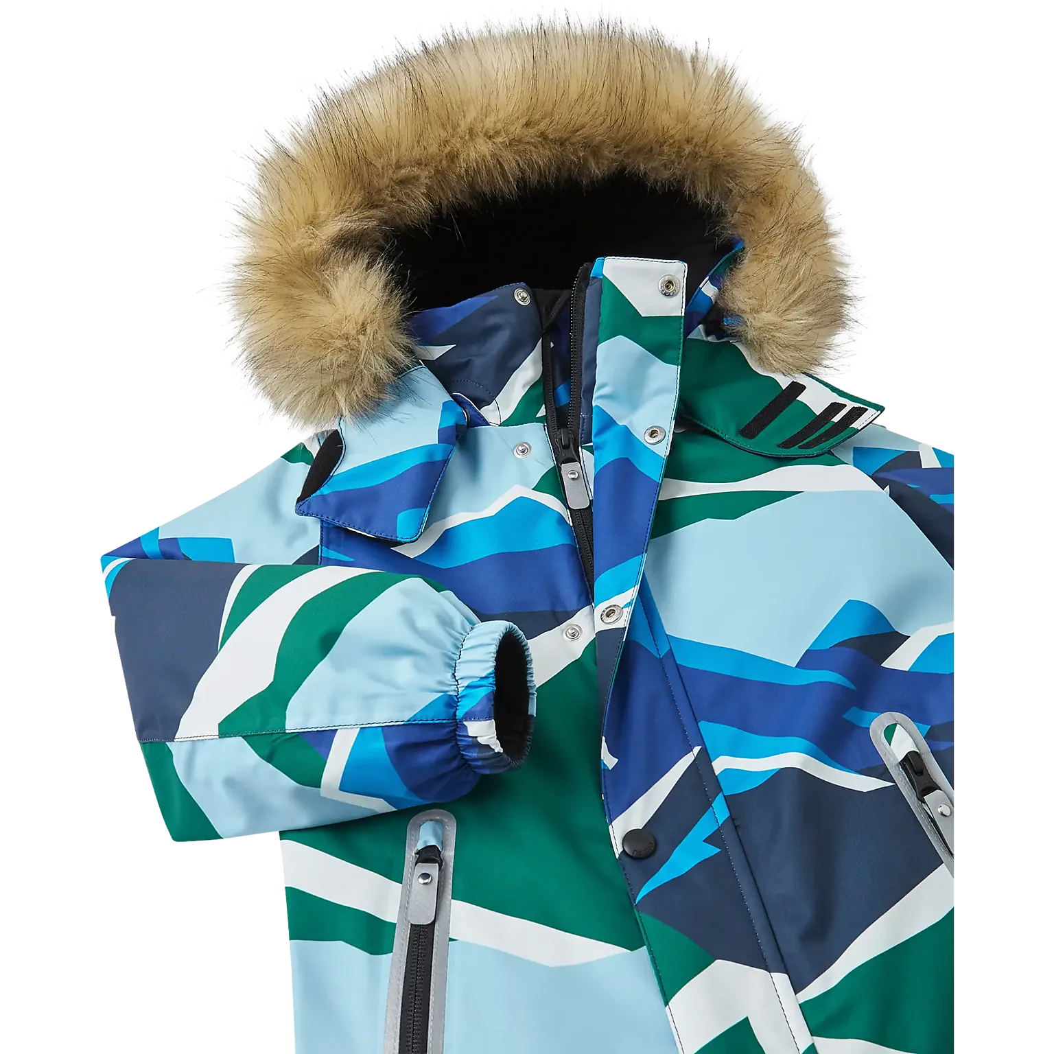 Kipina ReimaTec vinteroverall barn - Deeper Green