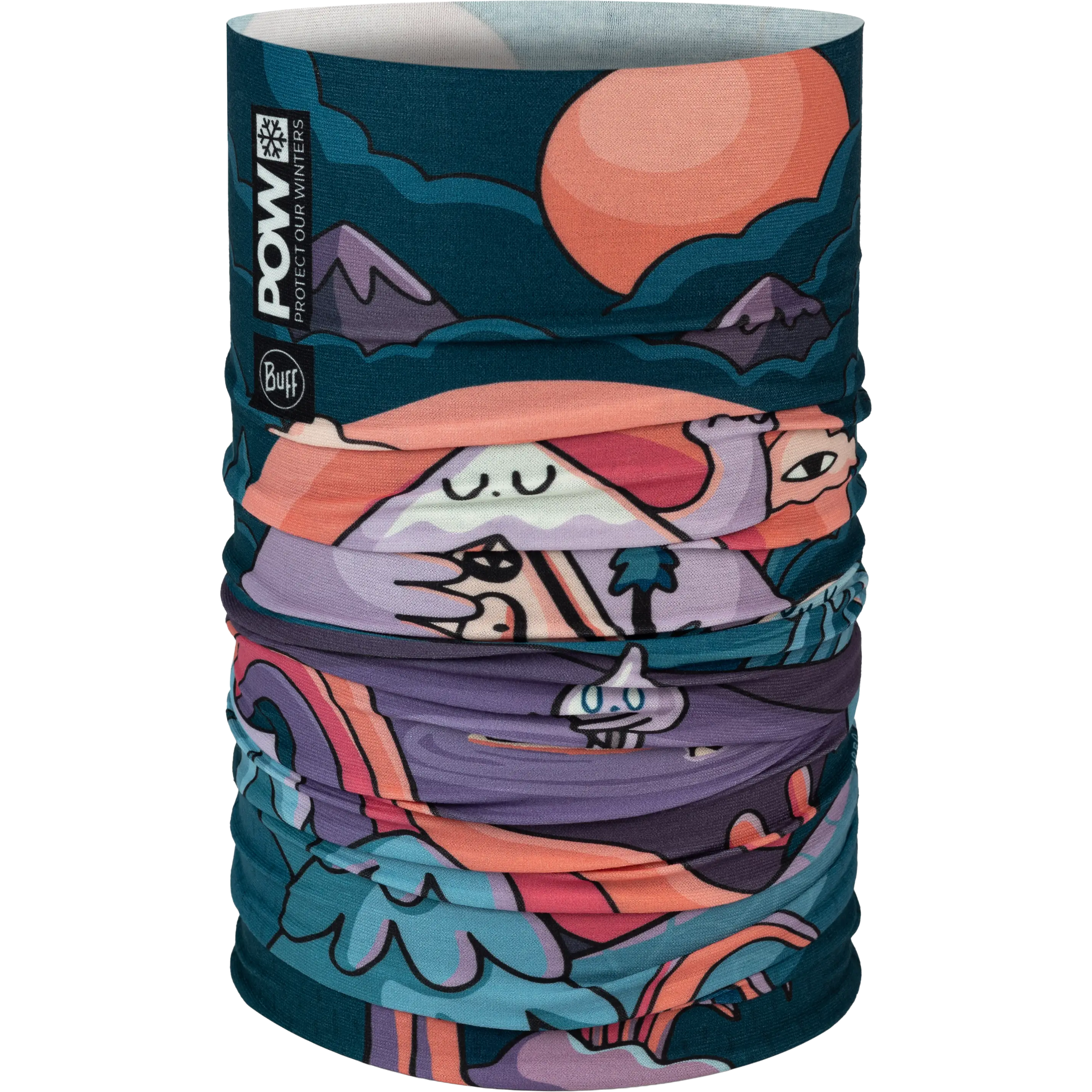Original Ecostretch Buff halsedisse - Pow Owyz Multi