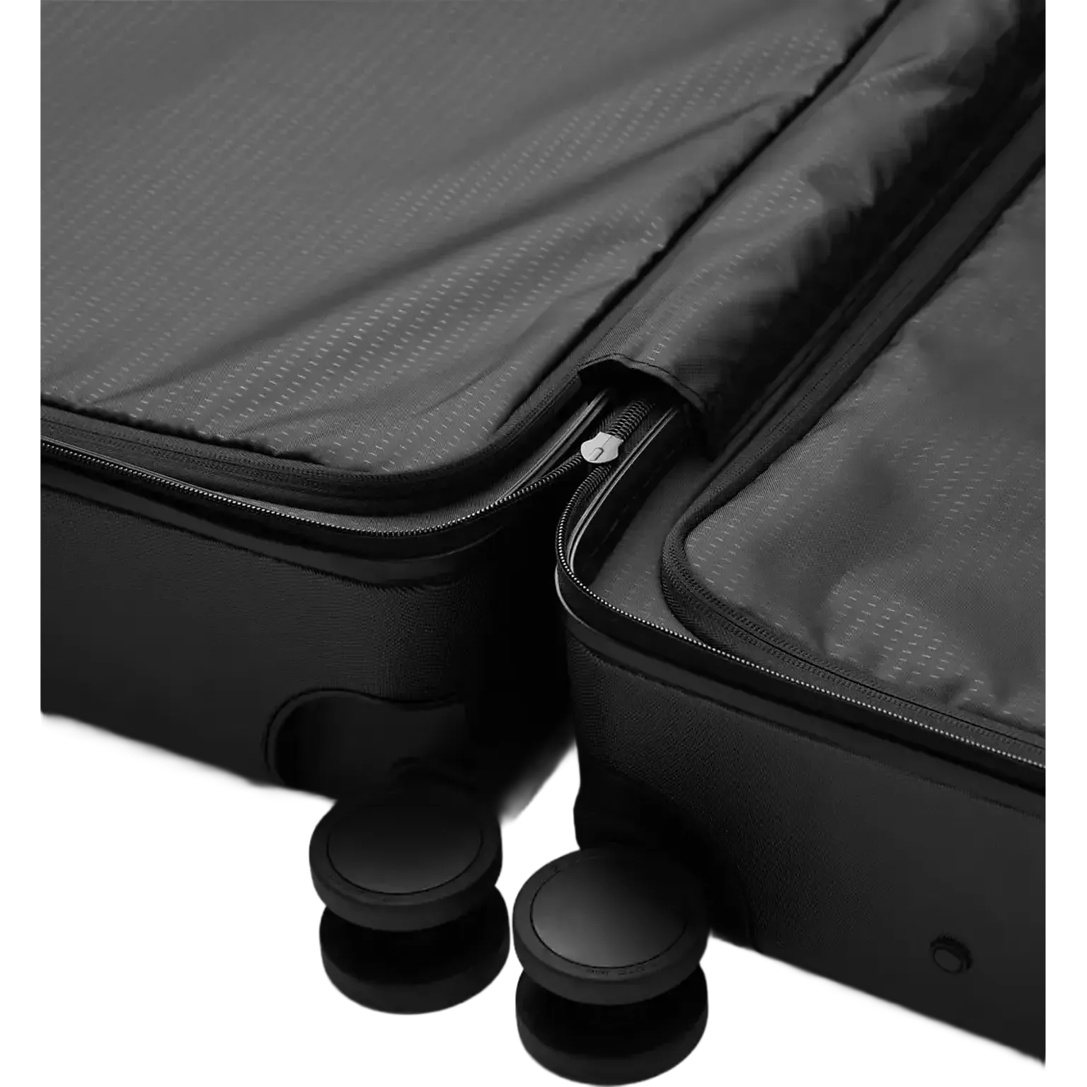 Ramverk Front-Access Carry-On rullväska - Black Out-0049