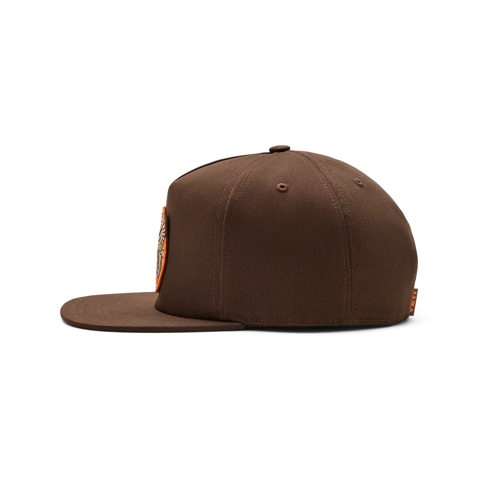 BFTW Duck Flat Brim Hat - Dark Brown