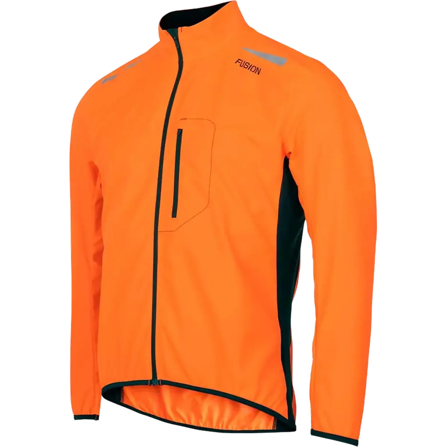 S1 Run Jacket Men Løbejakke - Hi Vis/Black