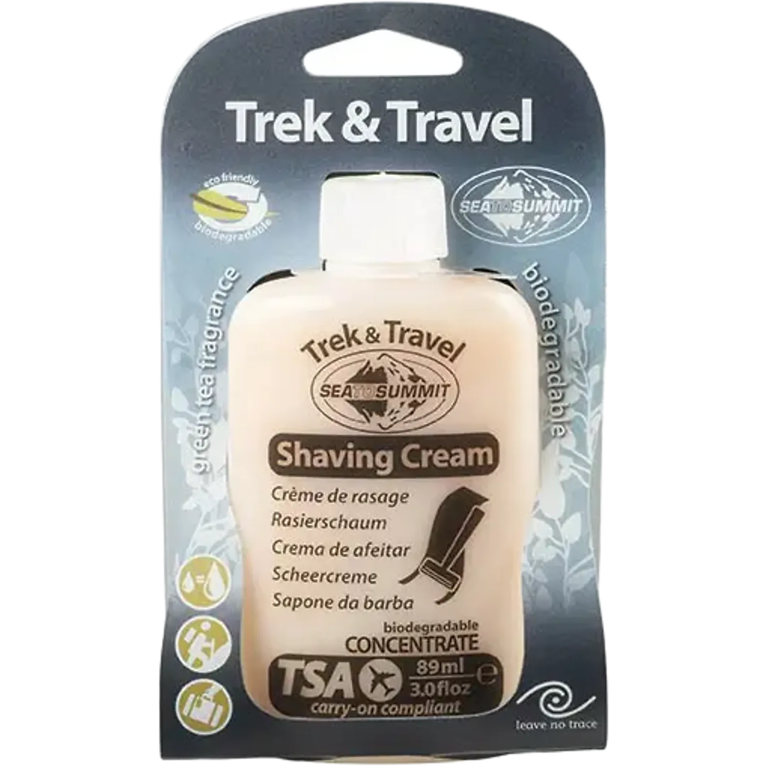 Trek & Travel Liquid Shaving Cream 89ml barbercreme - No color