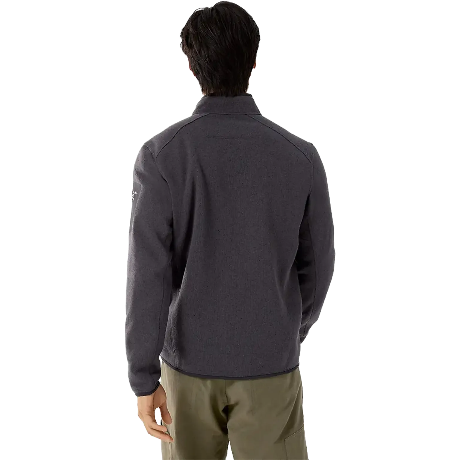 Covert Cardigan Men Fleece - Black Heather II