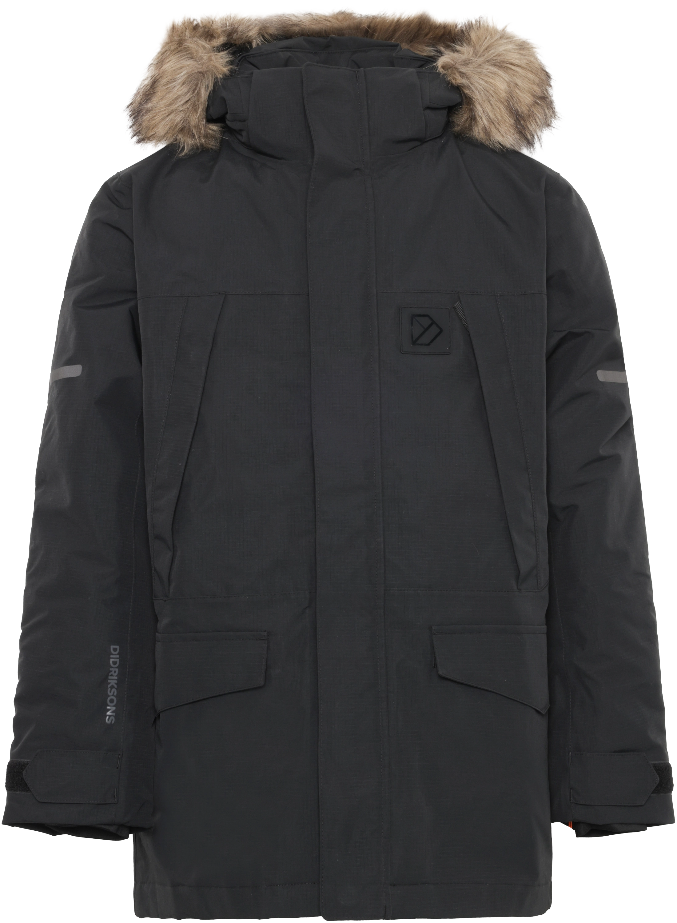 Sylvin Kids Parka vinterjakke - Black 060