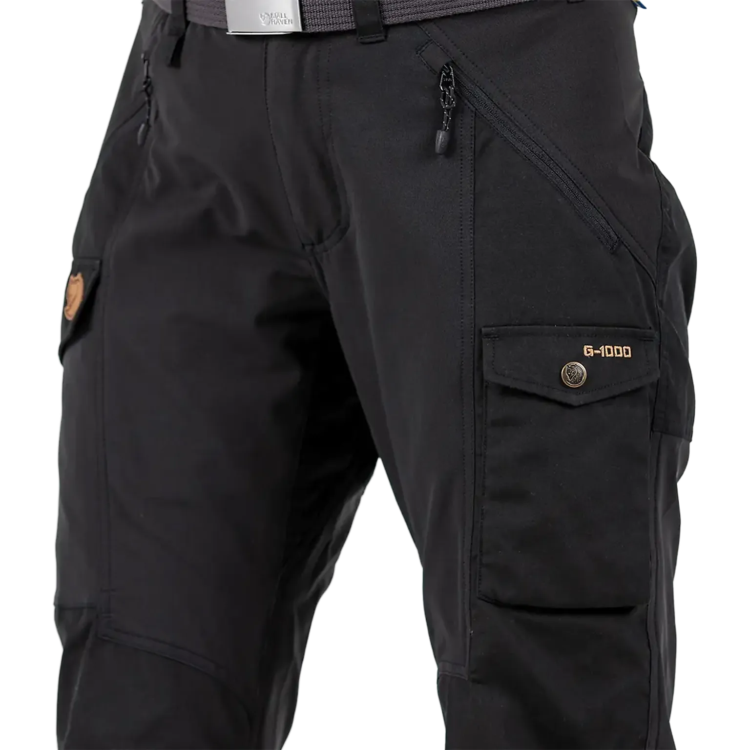 Nikka Trousers Curved WMS damebukser - Dark Navy-555