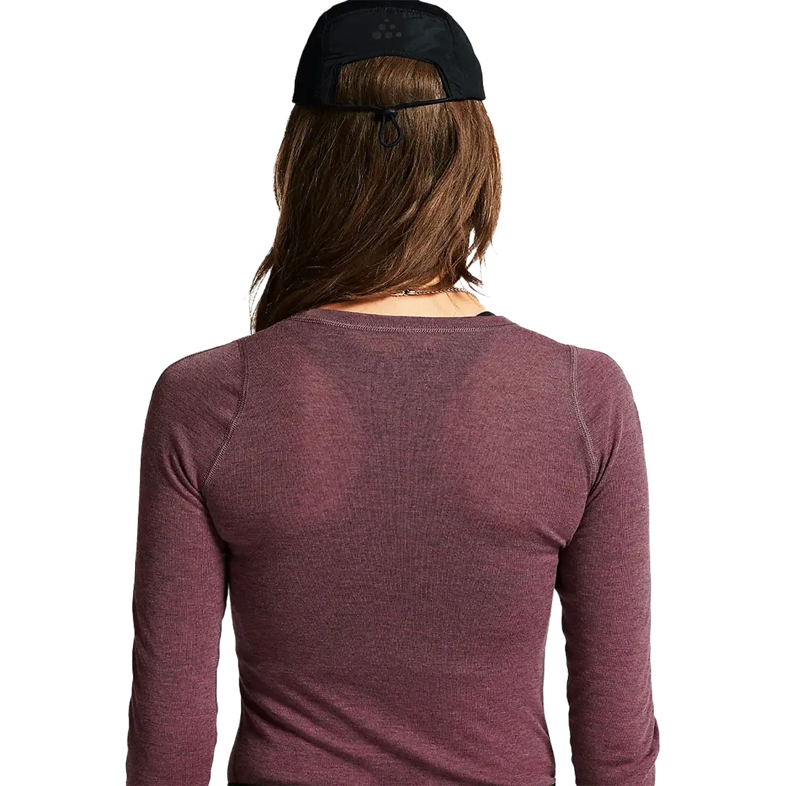 Core Wool Merino Set Women - Rouge Melange-744200