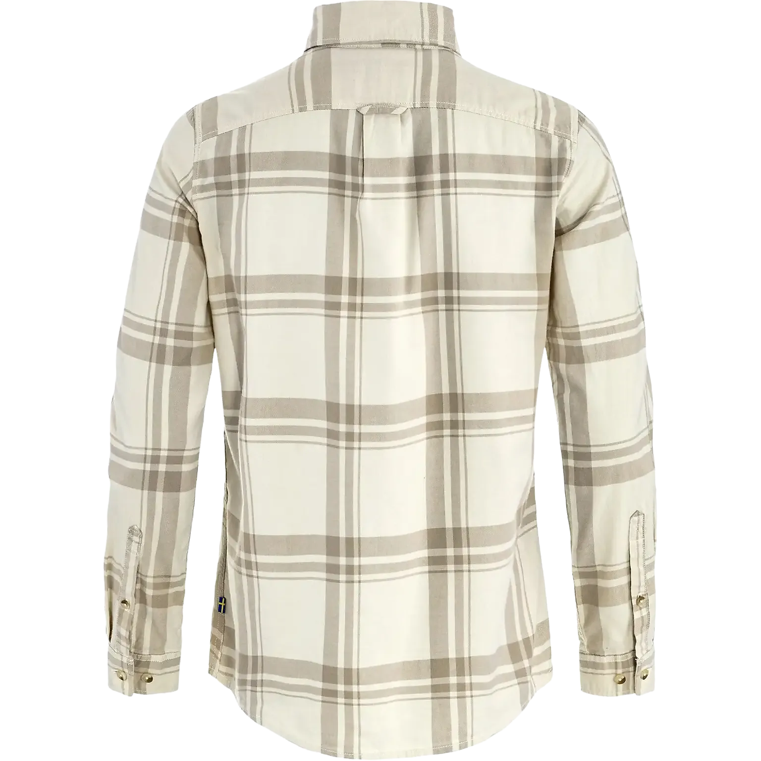 Övik Lite Flannel Shirt Women - Chalk White-Fossil