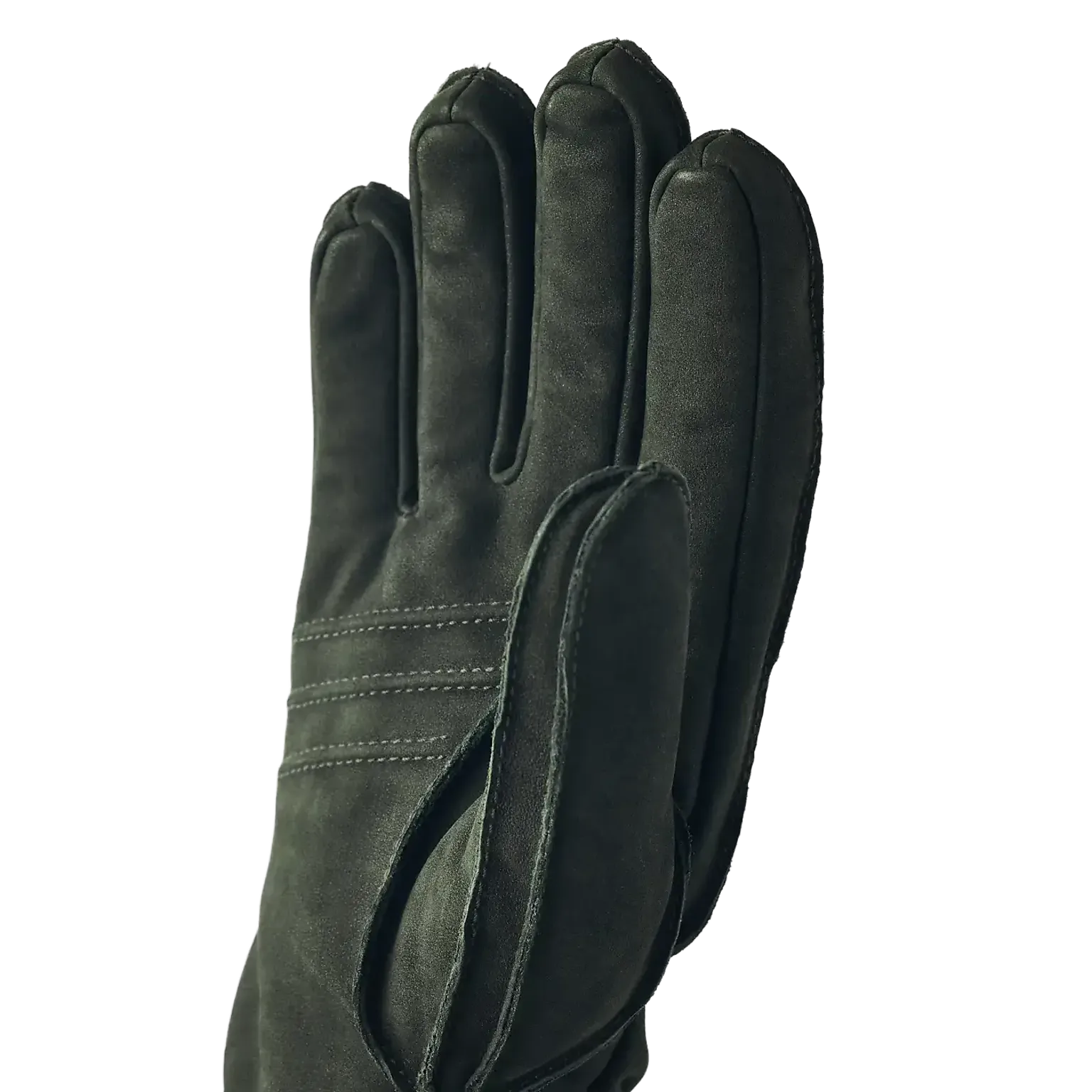 Joar Nubuck handskar - Dark Olive